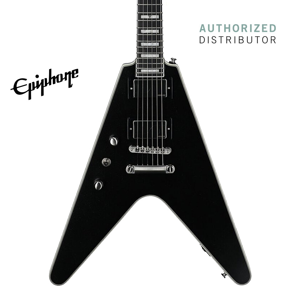 Epiphone Flying V Prophecy Left-handed Electric Guitar - Aged Jet Blac
