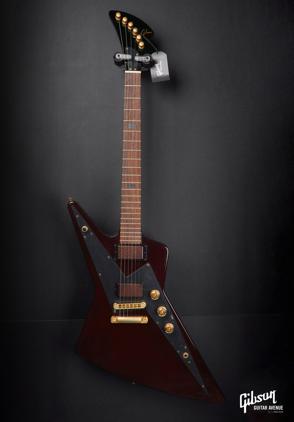 GIBSON REVERSE EXPLORER LIMITED RARE GUITAR OF THE MONTH 2008 ANTIQUE