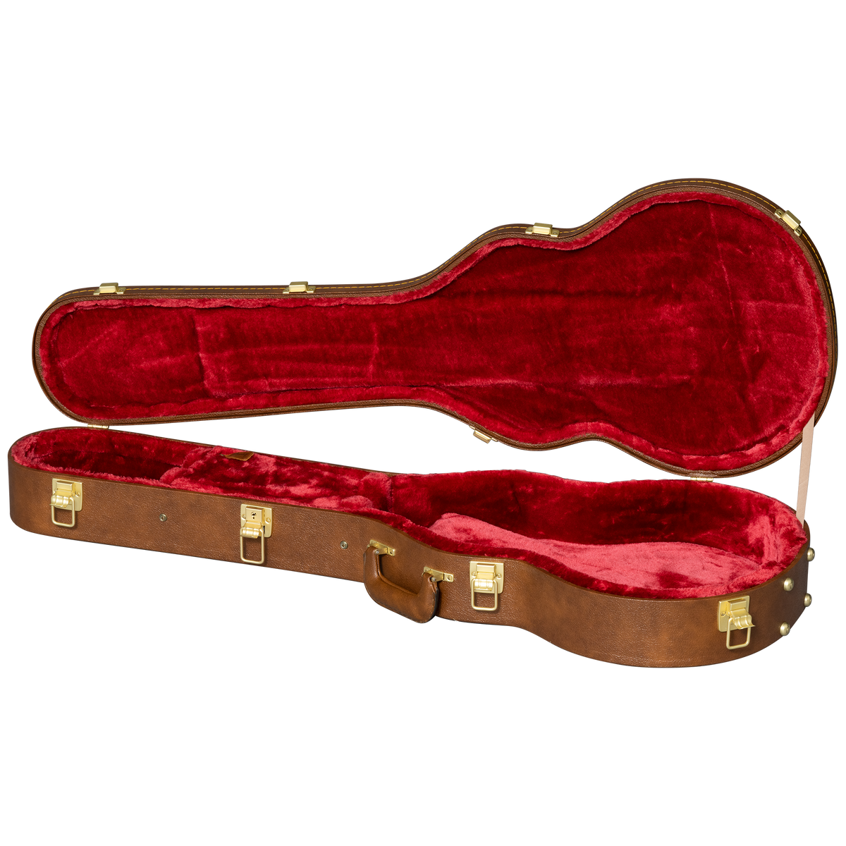 GIBSON ACCESSORIES LES PAUL ORIGINAL HARDSHELL CASE - BROWN (ASLPCASE-