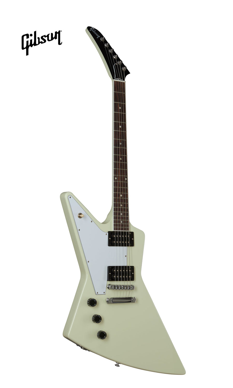 GIBSON 70S EXPLORER LEFT-HANDED ELECTRIC GUITAR - CLASSIC WHITE